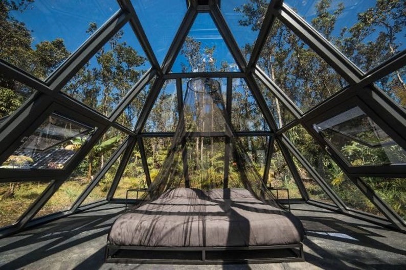 Glass Pyramid - Mirrored Glass Cabin of Giza, 20’x20’ Base - Etsy