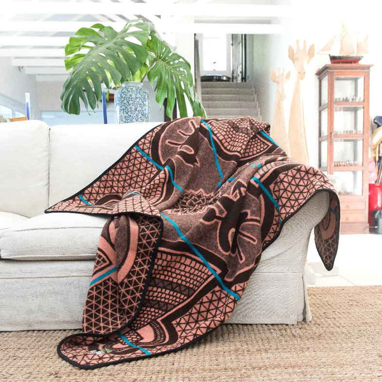 Basotho Heritage Blanket – Kharetsa Aloe Design | African Wool Throw ...