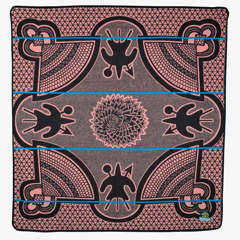 Basotho Heritage Blanket – Kharetsa Aloe Design | African Wool Throw ...