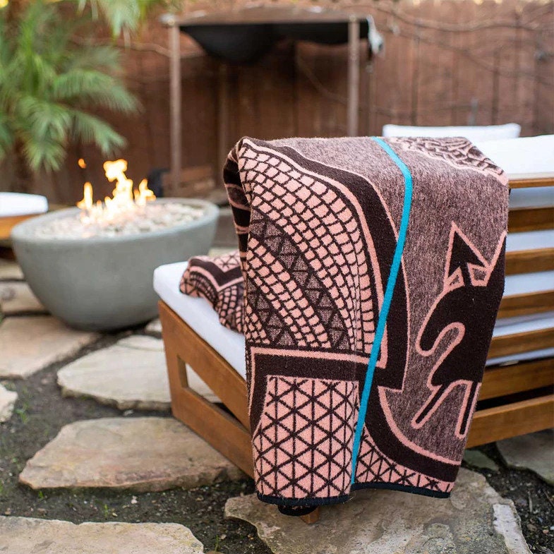 Basotho Heritage Blanket – Kharetsa Aloe Design | African Wool Throw ...