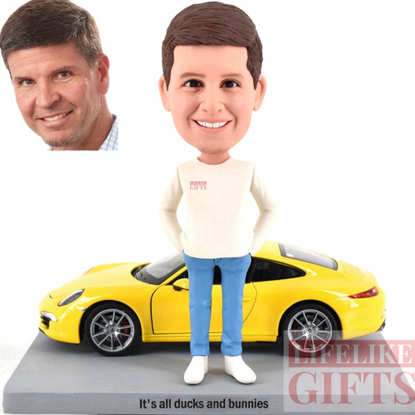 Cartoon Bobbleheads - Etsy