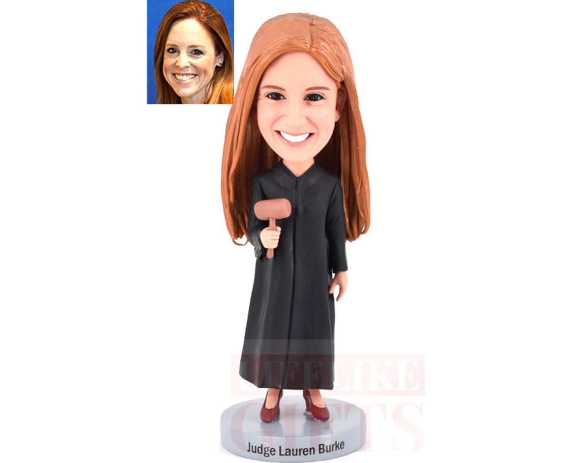 Custom Bobbleheads Judge for Male/female Personalized Judge - Etsy