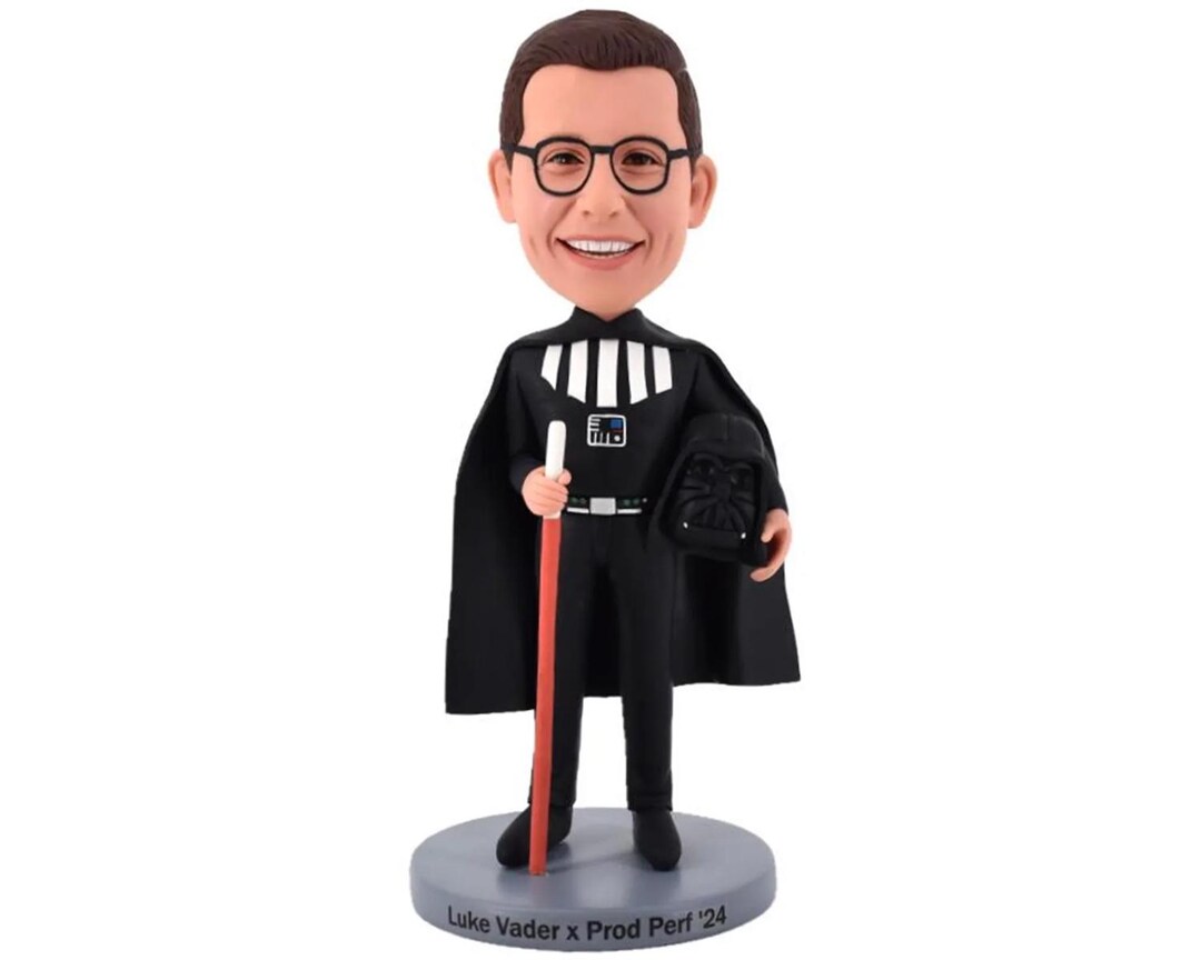 Darth Vader Custom Bobblehead, Personalized Bobblehead, Handmade Dolls ...