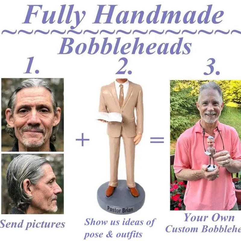 Nodding Head Figurine - Etsy