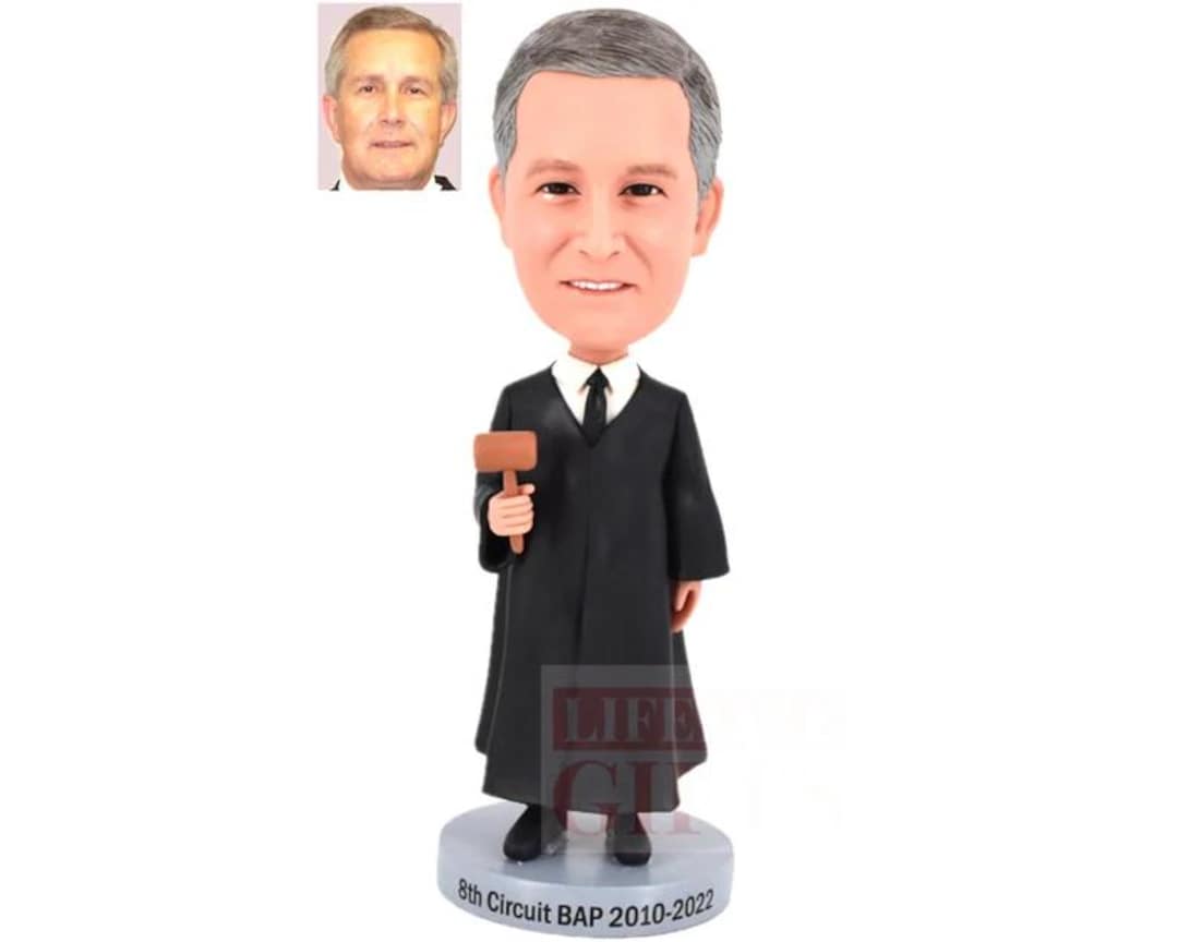 Custom Bobbleheads Judge for Male/female, Personalized Gifts for Judges ...