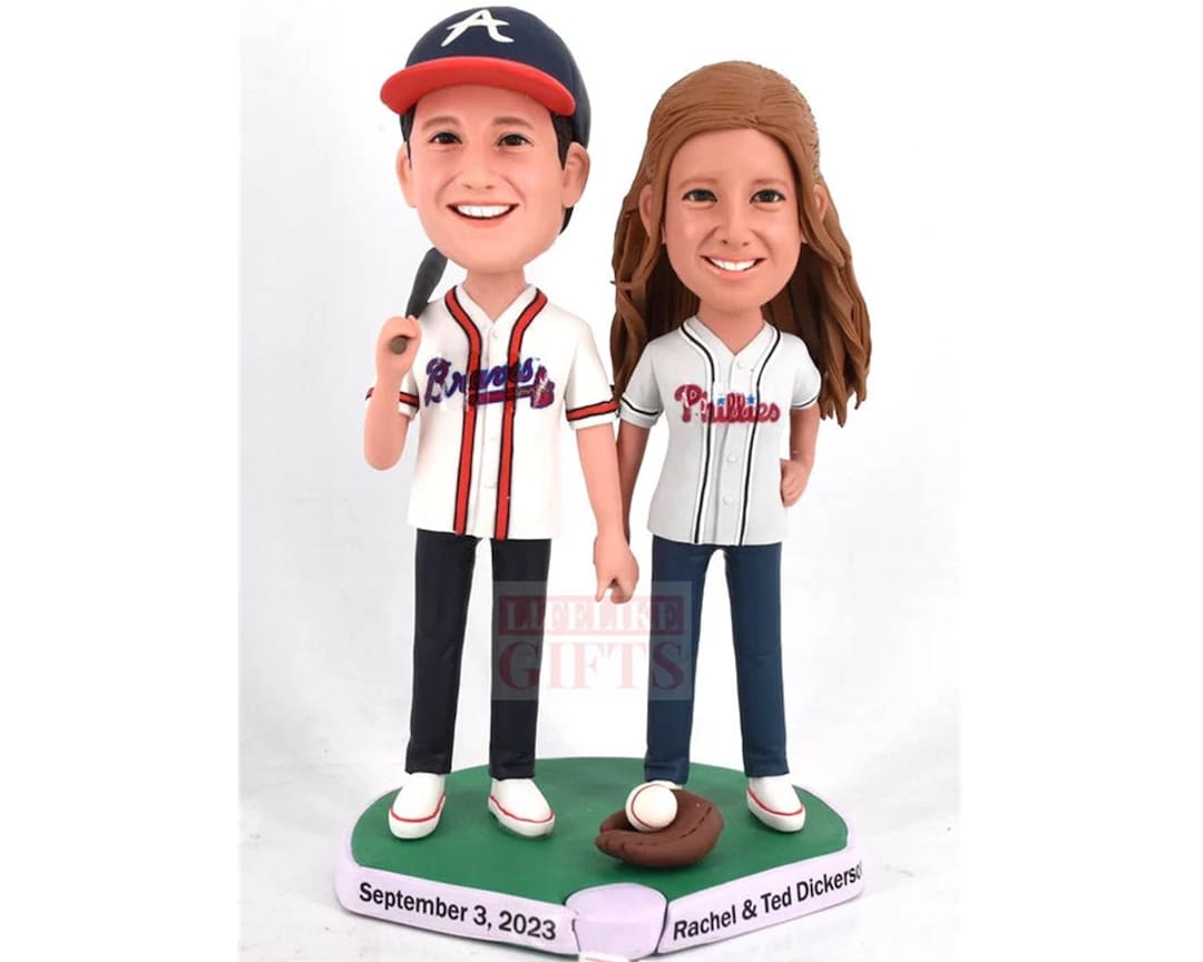 Wedding Custom Bobbleheads, Custom Cake Toppers, Fully Handmade Couple ...