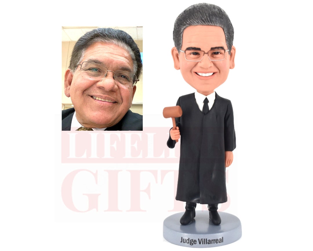 Custom Judge Bobbleheads Birthday Gifts Justice-lord Bobblehead ...