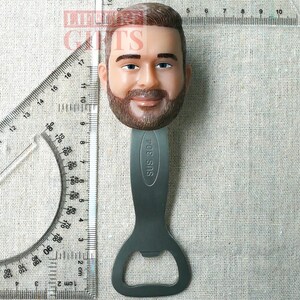 Custom Bottle Opener With Your Face on Bobbleheads Opener Customized ...