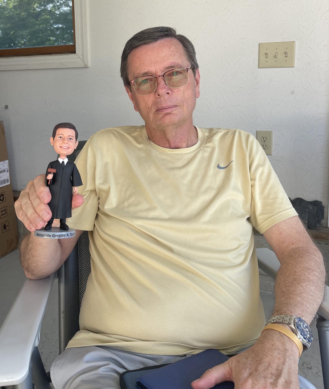 Custom Bobbleheads Judge Holding Gavel, Retirement Gifts for Justice ...
