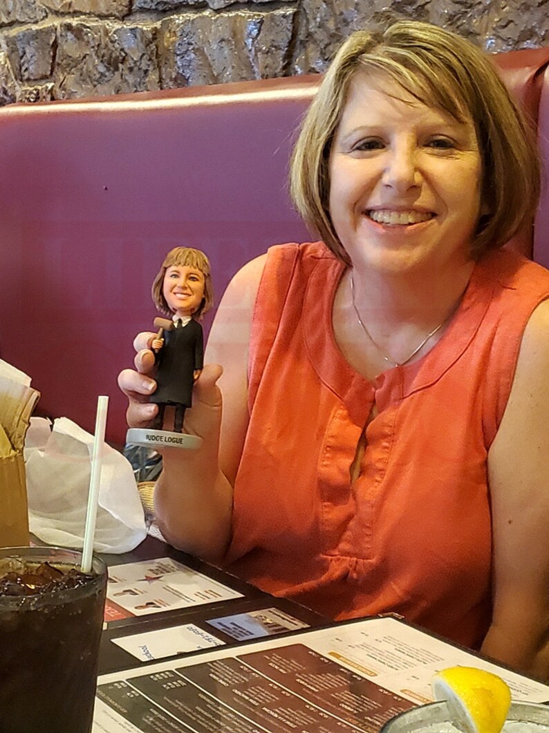 Custom Bobbleheads Judge Holding Gavel, Retirement Gifts for Justice ...