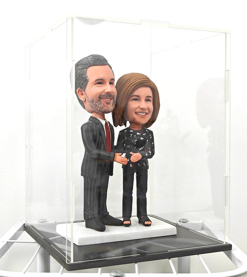 Clear Acrylic Display Box for Custom Bobbleheads (DIY Assemble) - Etsy