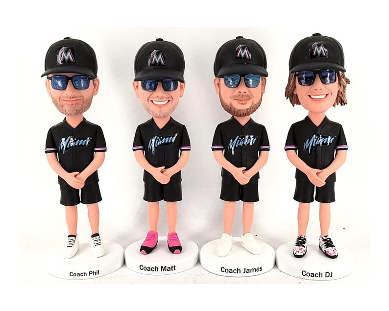 Custom Coach Bobblehead, Personalized Team Gift, Handmade Figurine - Etsy