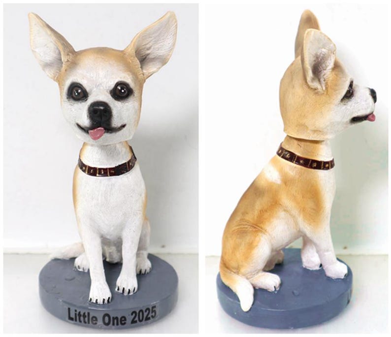 Dog Custom Bobblehead, Personalized Dog Bobblehead, Fun Gift for Pet ...