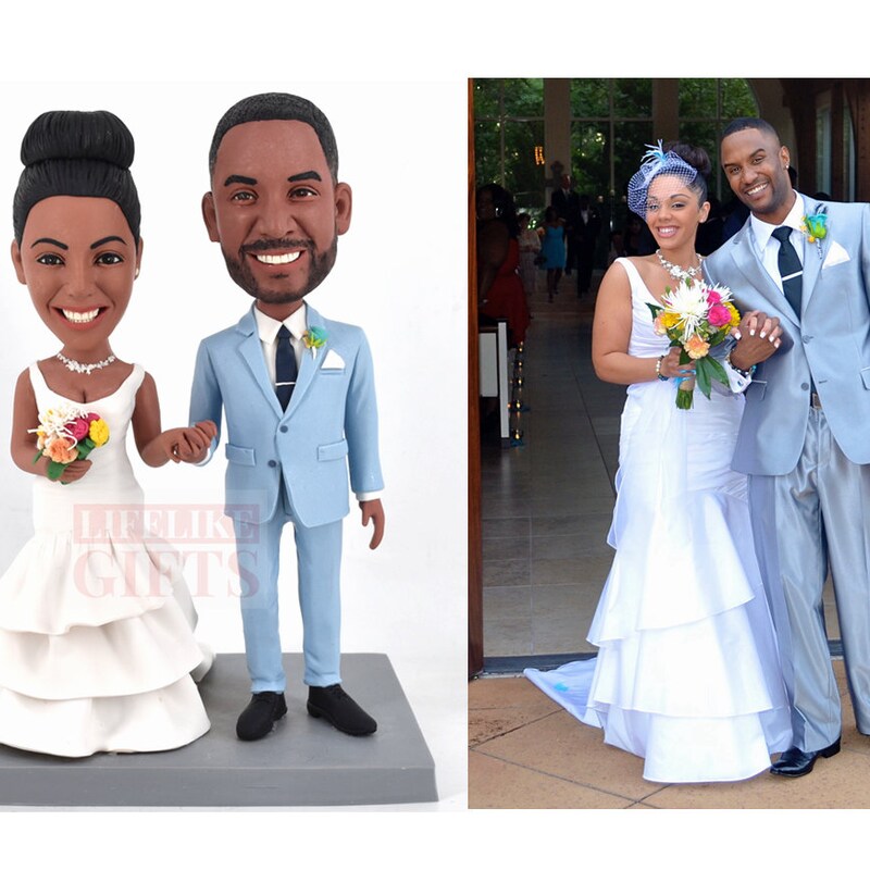 Wedding Couple Figurines - Etsy