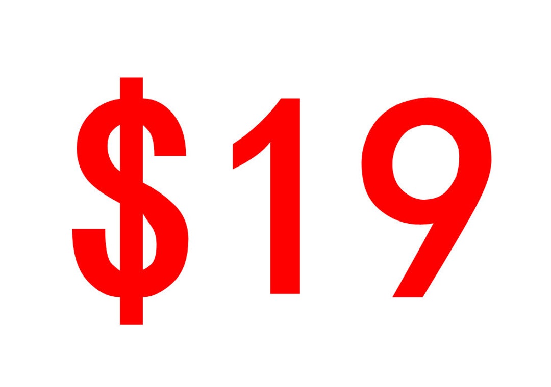 19 Dollar for All Purpose - Etsy