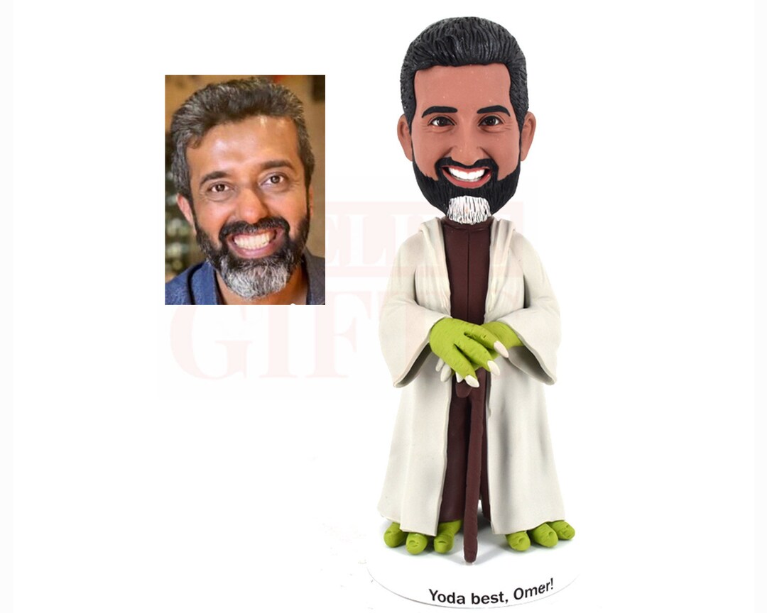 Master Yoda Custom Bobbleheads, Star War Figurine Bobblehead ...