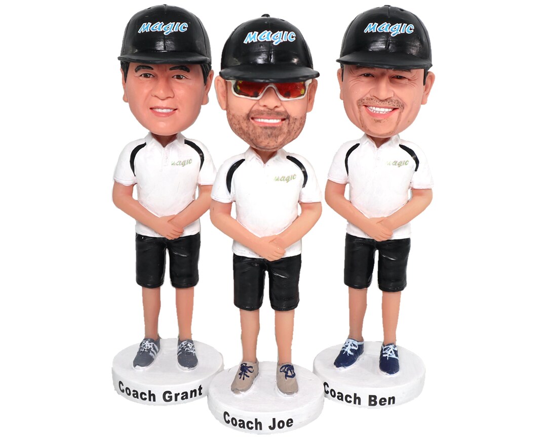 Custom Coach Bobbleheads, Personalized Gift for Baseball Coaches, Gifts ...