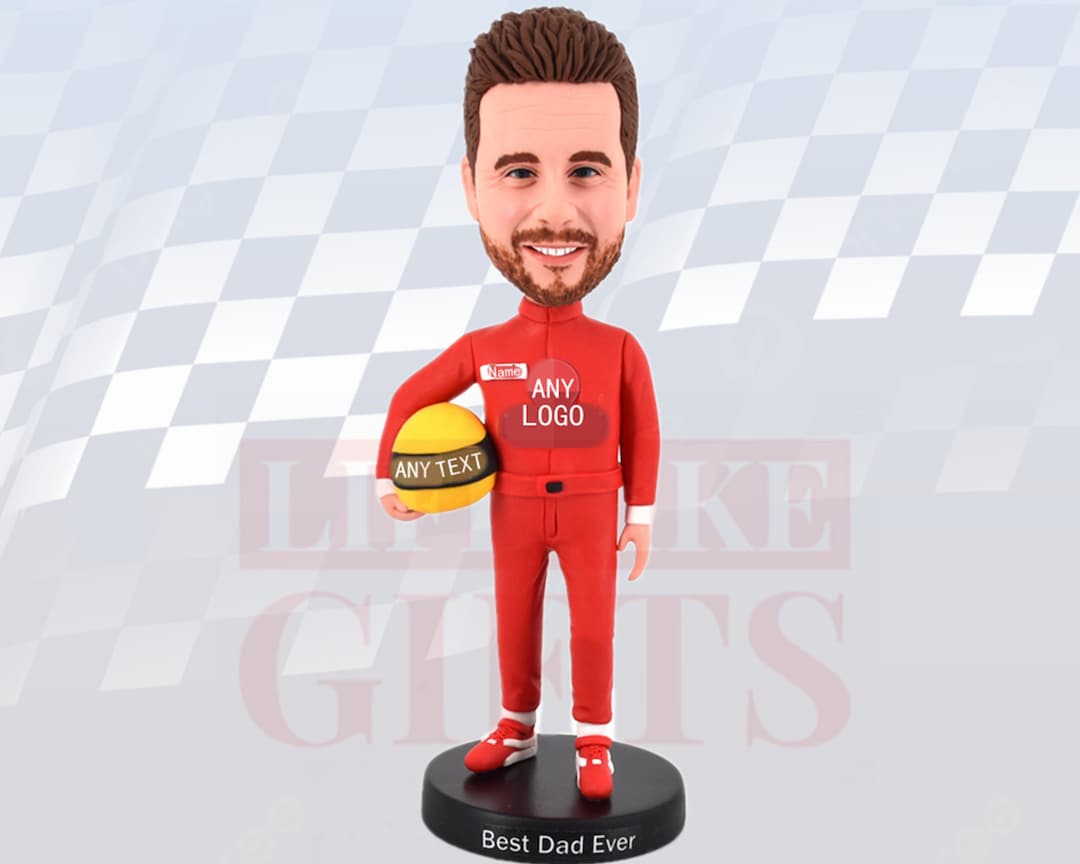 Father's Day Gift Custom Racer Bobblehead: Personalized F1 Driver Gift ...