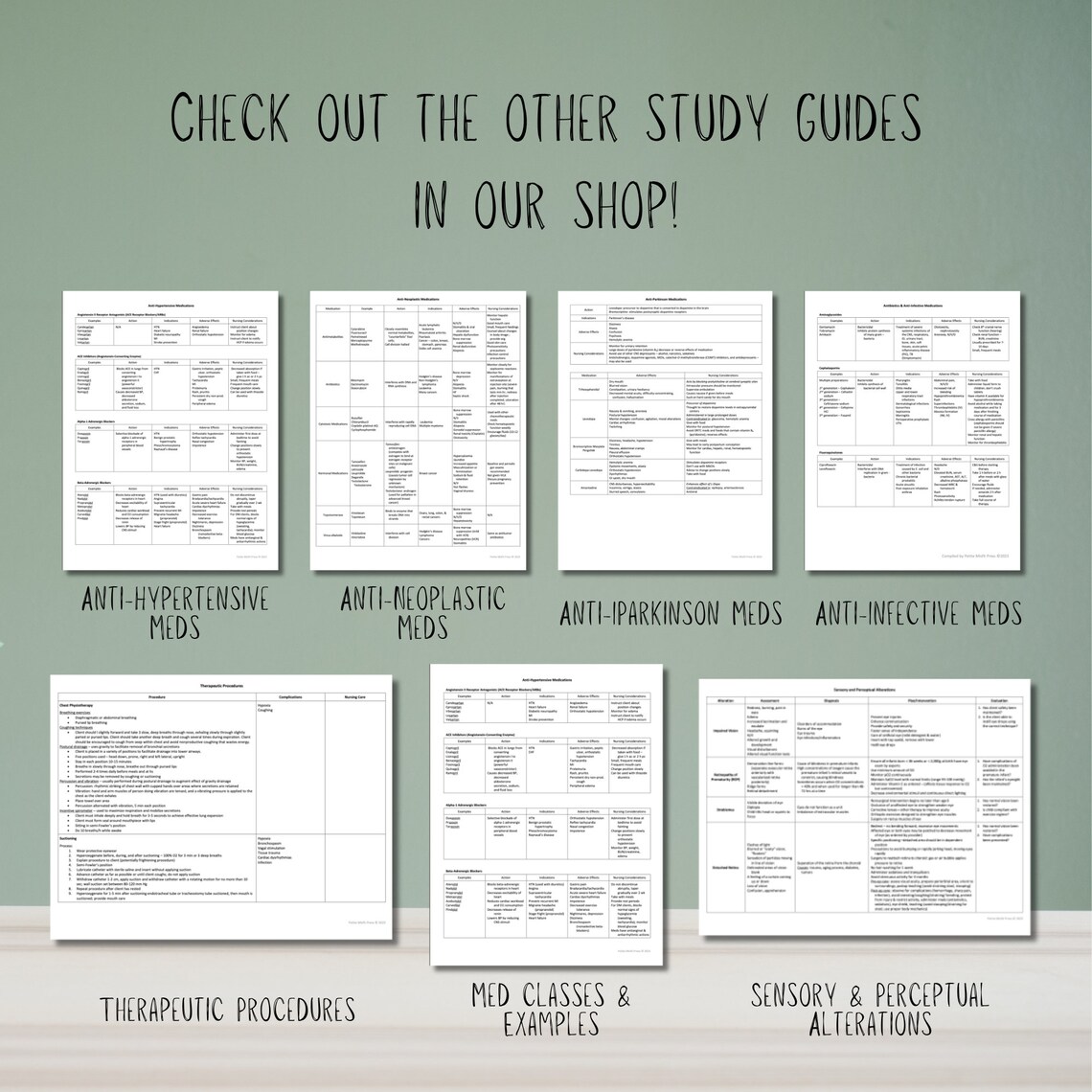 Sensory & Perceptual Alterations Study Guide | Nursing School Medical ...