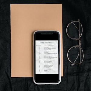 Printable: Roll for Quest Chore Sheet | Print Digital Download ...