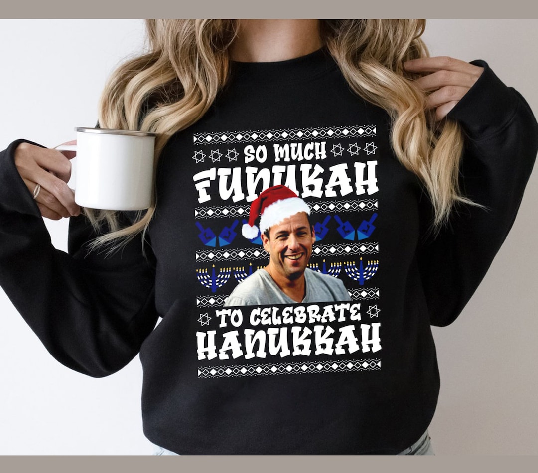 Adam Sandler so Much Funukah to Celebrate Hanukkah Christmas - Etsy