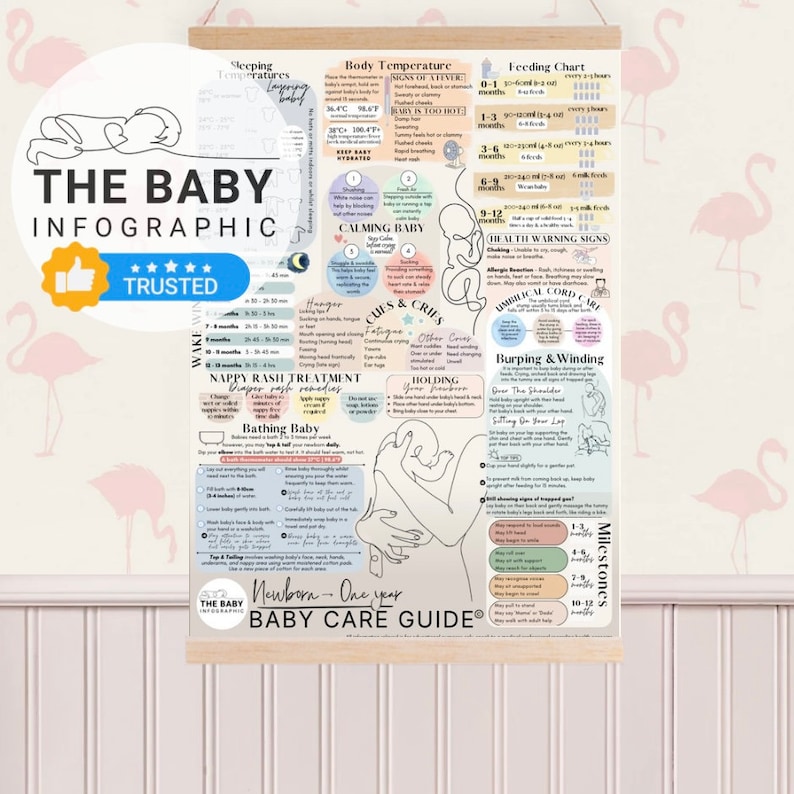 Reversible Ultimate Baby Care & Pregnancy Guide BUNDLE With Frame ...