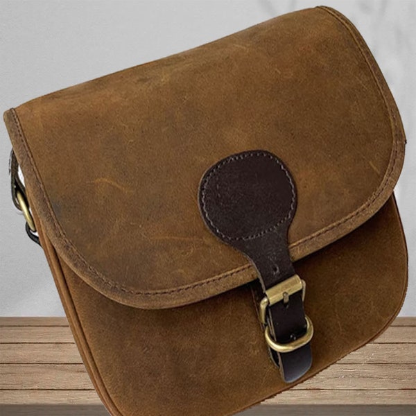 Leather Shell Pouch - Etsy