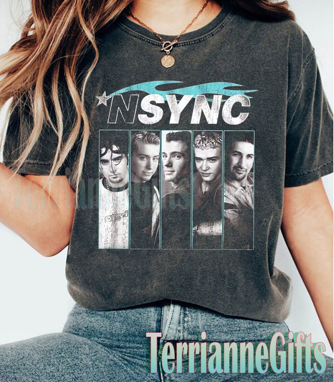 Vintage NSYNC Boy Band Shirt, Nsync Eras Shirt, 90s Boy Band Shirt, in ...