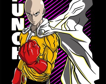 One Punch Man Vector - Etsy