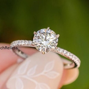Fake Engagement Ring - Etsy