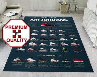 Jordan 1 Rug - Etsy