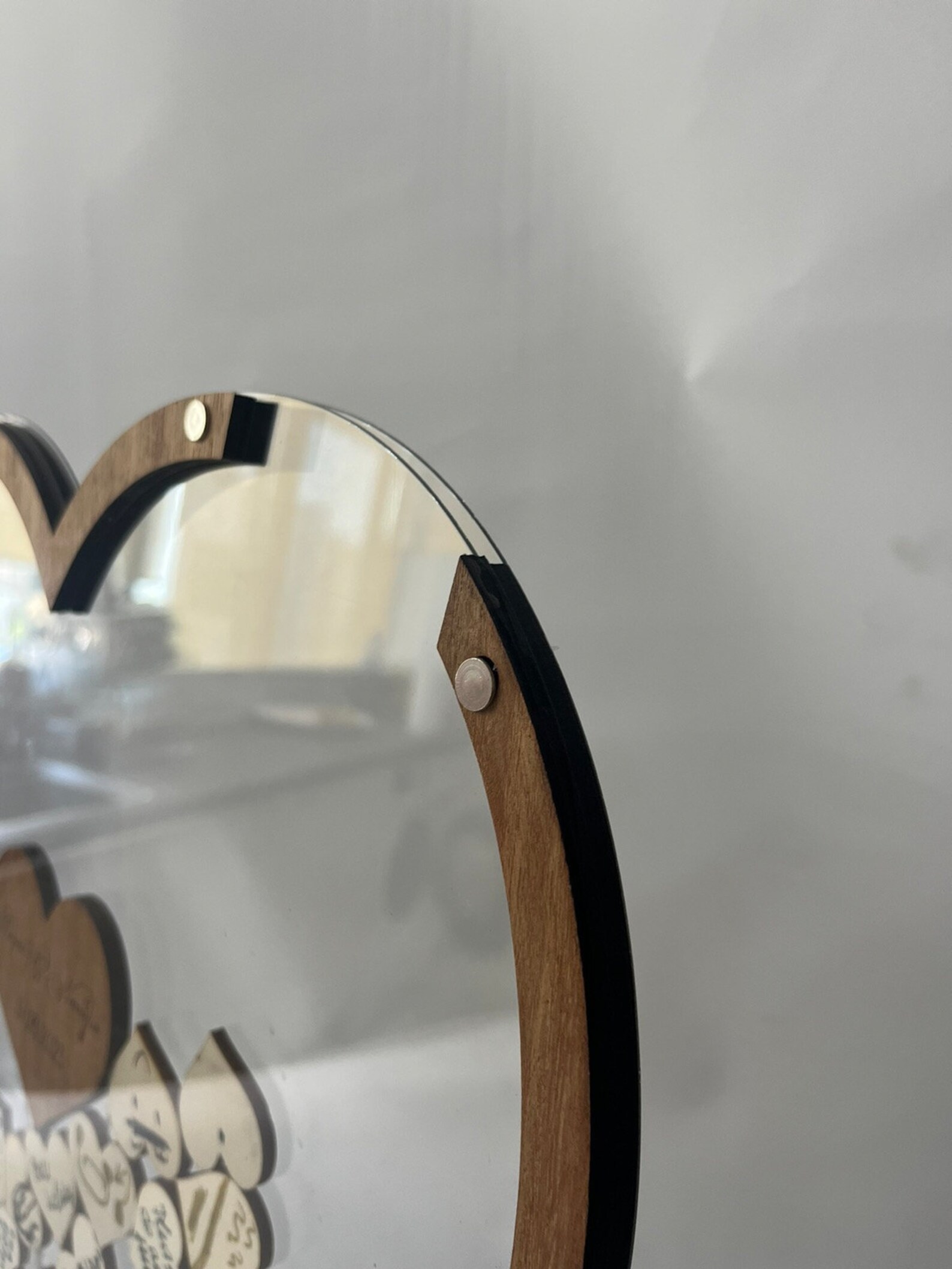 Wood and Acrylic Wishing Heart: Digital File With Elegant Wooden Box ...