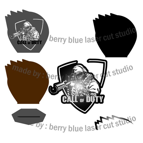 Call of Duty Digital Download Designs Stand SVG File Cut for - Etsy