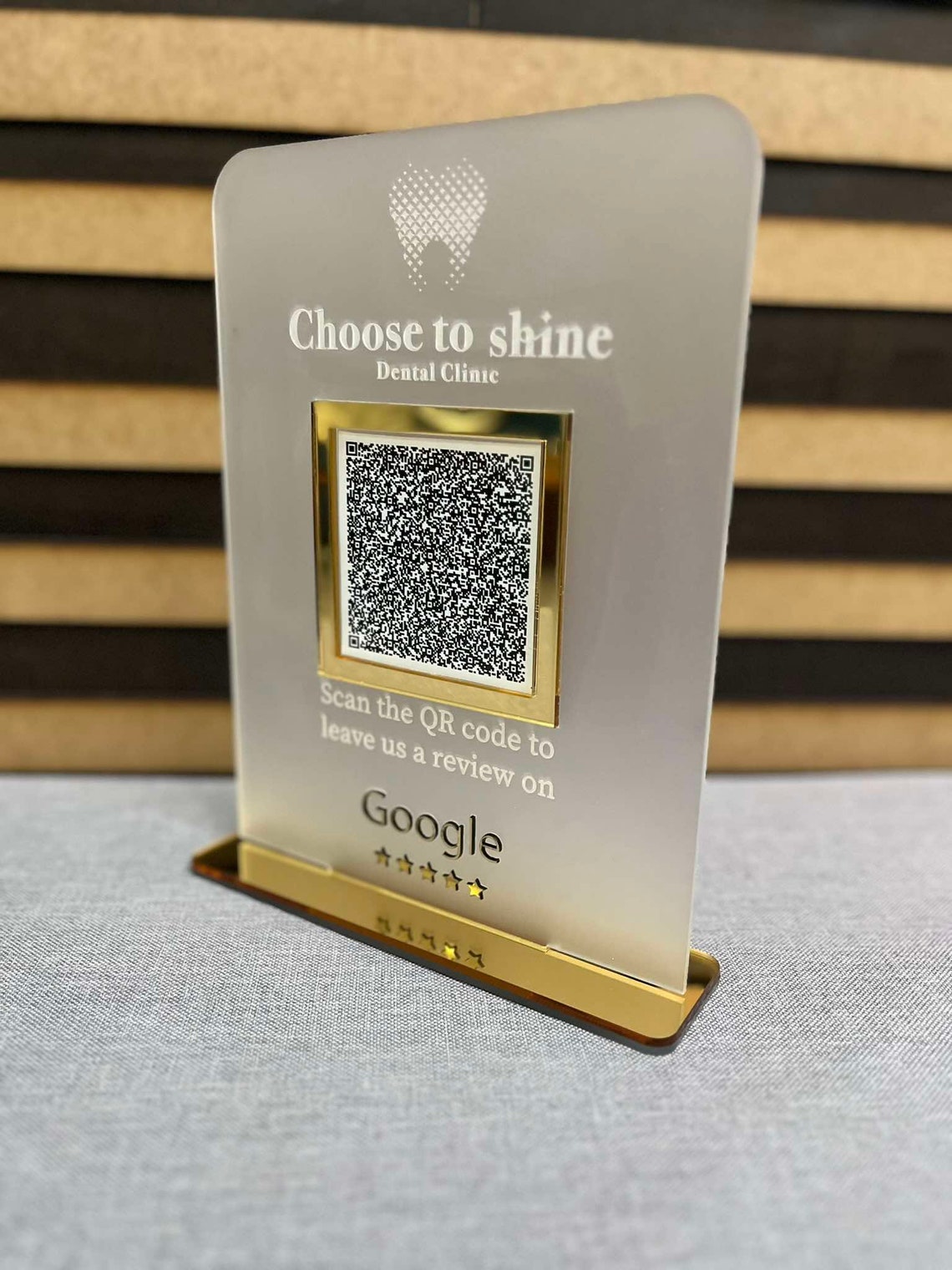 Custom Social Media QR Code Display Stand - Personalized Instagram ...