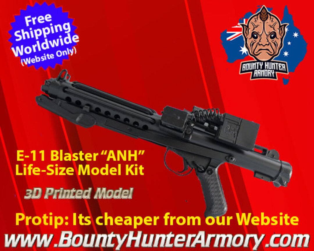 Stormtrooper's E-11 Blaster Star Wars Cosplay Blaster - Etsy UK