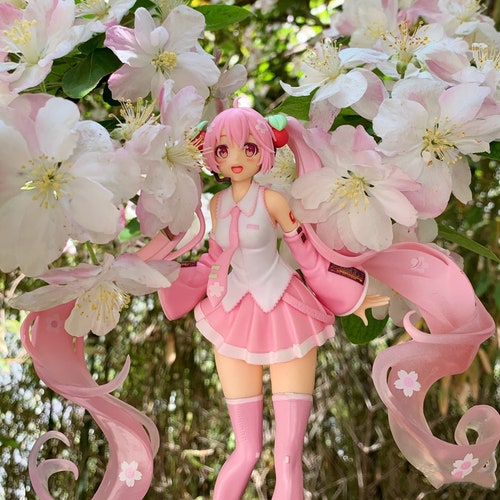 Hatsune Miku Action Figure Kawaii Anime Manga Statue Model Toy - Etsy