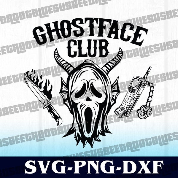 Ghostface Svg - Etsy