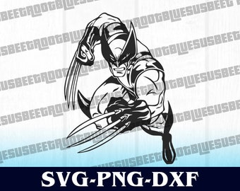 Wolverine Comic Svg - Etsy