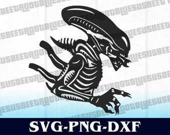 Alien Vs Predator Png - Etsy