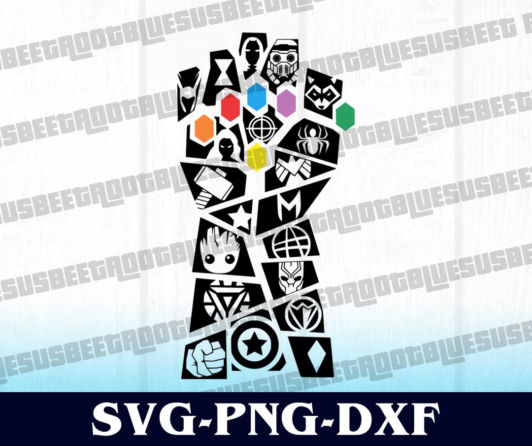 Infinity Gauntlet Cut Files Cricut Silhouette Cameo Svg - Etsy