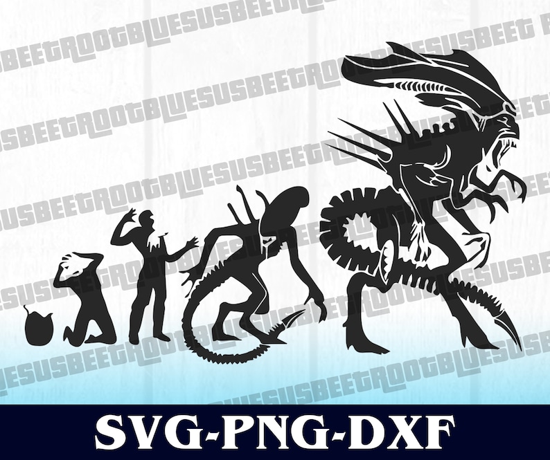 Alien Svg Xenomorph SVG Predator SVG Aliens Svg Aliens Vs - Etsy