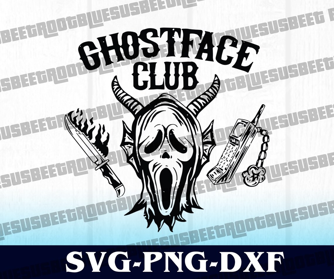 Ghostface Cut Files Cricut Silhouette Cameo Svg Cut - Etsy Canada