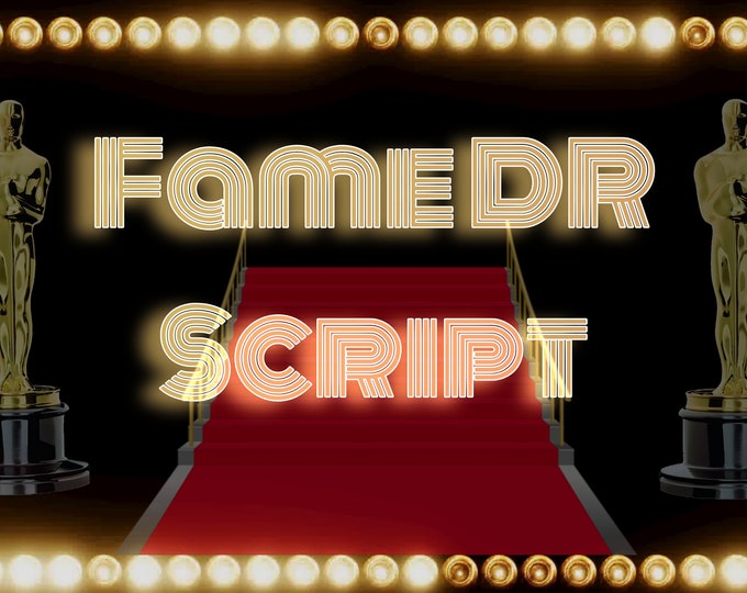 Detailed Fame DR Shifting Script - Etsy