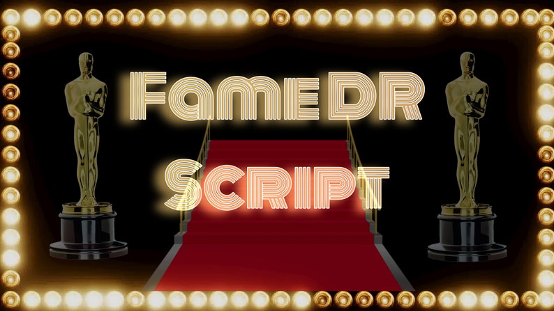 Detailed Fame DR Shifting Script - Etsy Canada