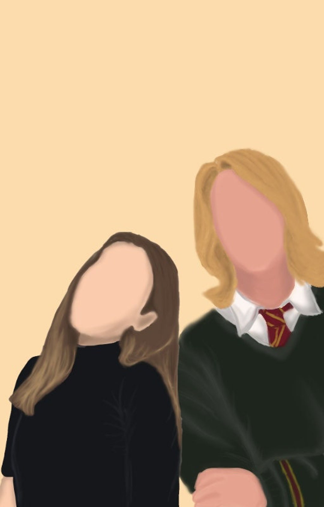 Custom COMFORT CHARACTER PORTRAIT - Etsy