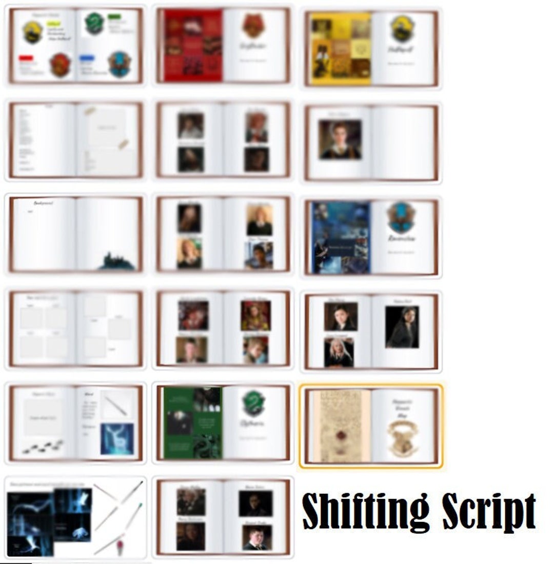 Detailed DR Wizard Shifting Script - Etsy