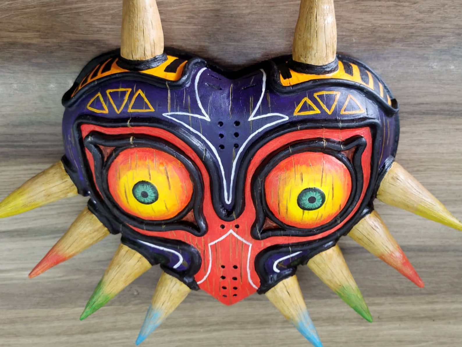 Legend of Zelda: Majoras Mask Replica Wall Mounted Mask - Etsy