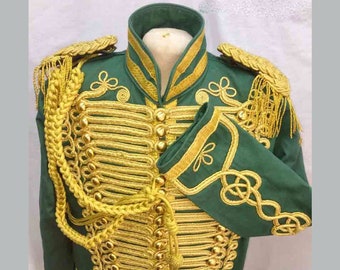 Green Military Wool Jacket - Etsy