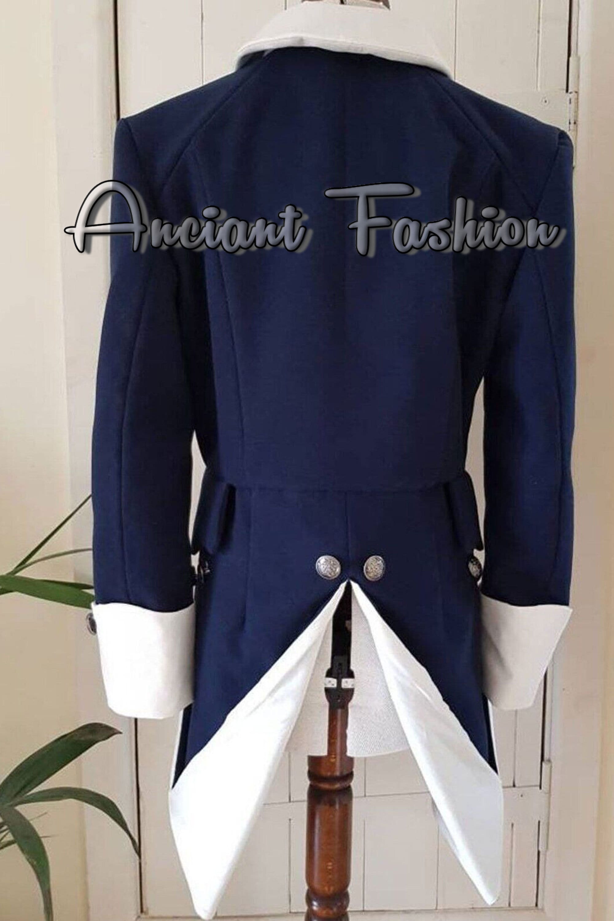 New 18th Century Revolutionary War Coat Men's Naval Marine - Etsy