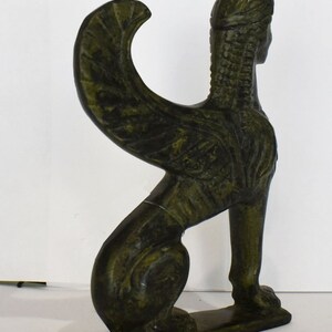 Sphinx Sculpture From Delphi - Ancient Greek Reproduction - Pure Bronze ...